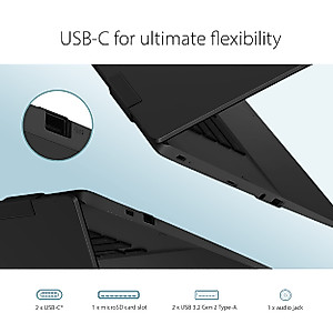 ASUS Chromebook CX1, 15.6" Full HD NanoEdge Display, Intel Celeron N3350 Processor, 64GB eMMC Storage, 4GB RAM, Spill-Resistant Keyboard, Chrome OS, Mineral Gray, CX1500CNA-WS44F