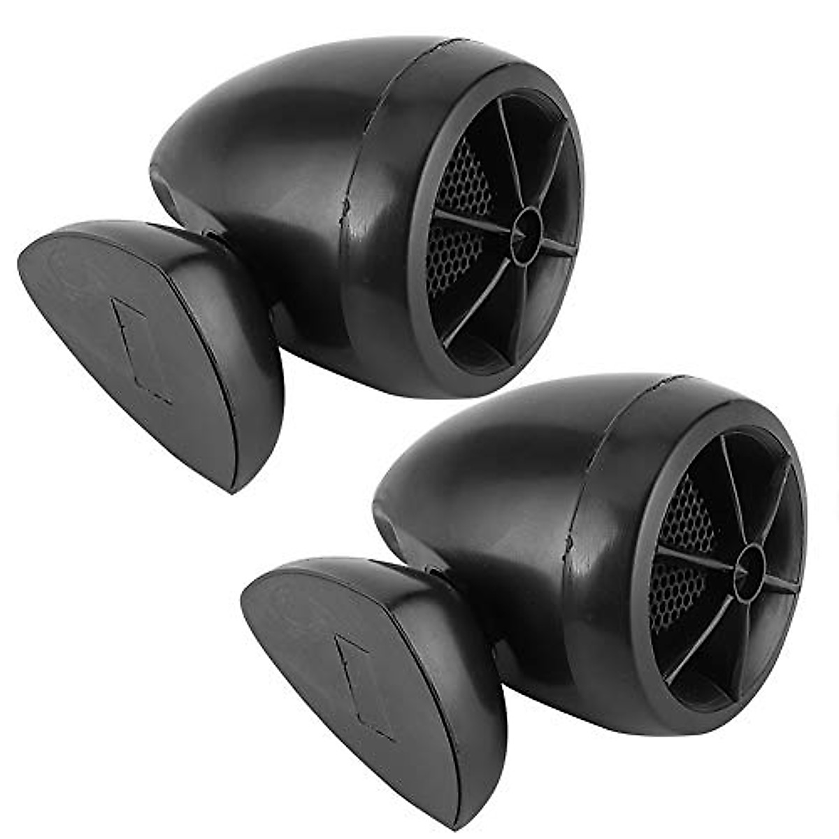 Yctze Car Tweeter 1200W 12V Tweeter Mini Horn Music Dome Loudspeaker for Car Audio System(Black) for tweeters for car Audio Competition tweeters for car Audio Tweeter Speakers for car Audio tweeters