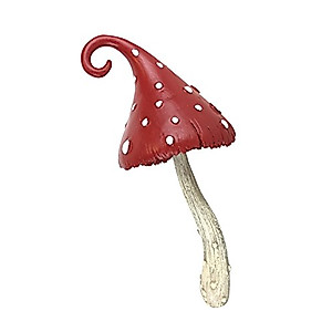 Magical Miniature Garden 7" Mushroom Collection (3 Pack) - 3 Fairy Garden Beautiful Miniature Mushrooms Included. A Gnome - Fairy Garden Accessory