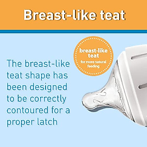 Dr. Brown's Options Glass Wide-Neck Baby Bottles, 2-Pack, 9 oz