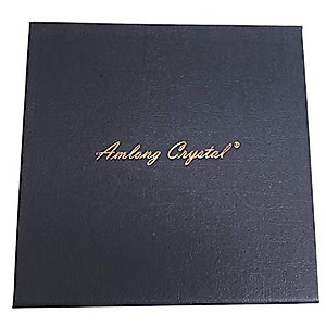 Amlong Crystal K9 Optical Crystal Photography Prism Set of 4 Pieces, 50mm Crystal Ball, 50mm Cube, 60mm Prism, 60mm Pyramid