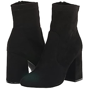 Madden Girl Women's Swift Fashion Boot, Black Fabric, 6