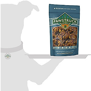 Pawstruck Natural Knee Cap Dog Bones Pet Food, 10-Pack Dog Treats for Aggressive Chewers, Low Fat and High Protein Dental Chews, Beef Flavor, Long Lasting and Calming Rawhide Alternatives, 1.34 Kg