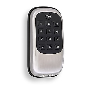 Yale B1L Lock Keypad Deadbolt in Satin Nickel