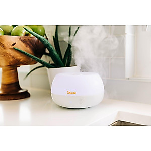 Crane Small Ultrasonic Diffuser and Air Humidifiers for Bedroom and Office, .2 Gallon Cool Mist Humidifier for Personal Use, No Humidifier Filters Needed, White