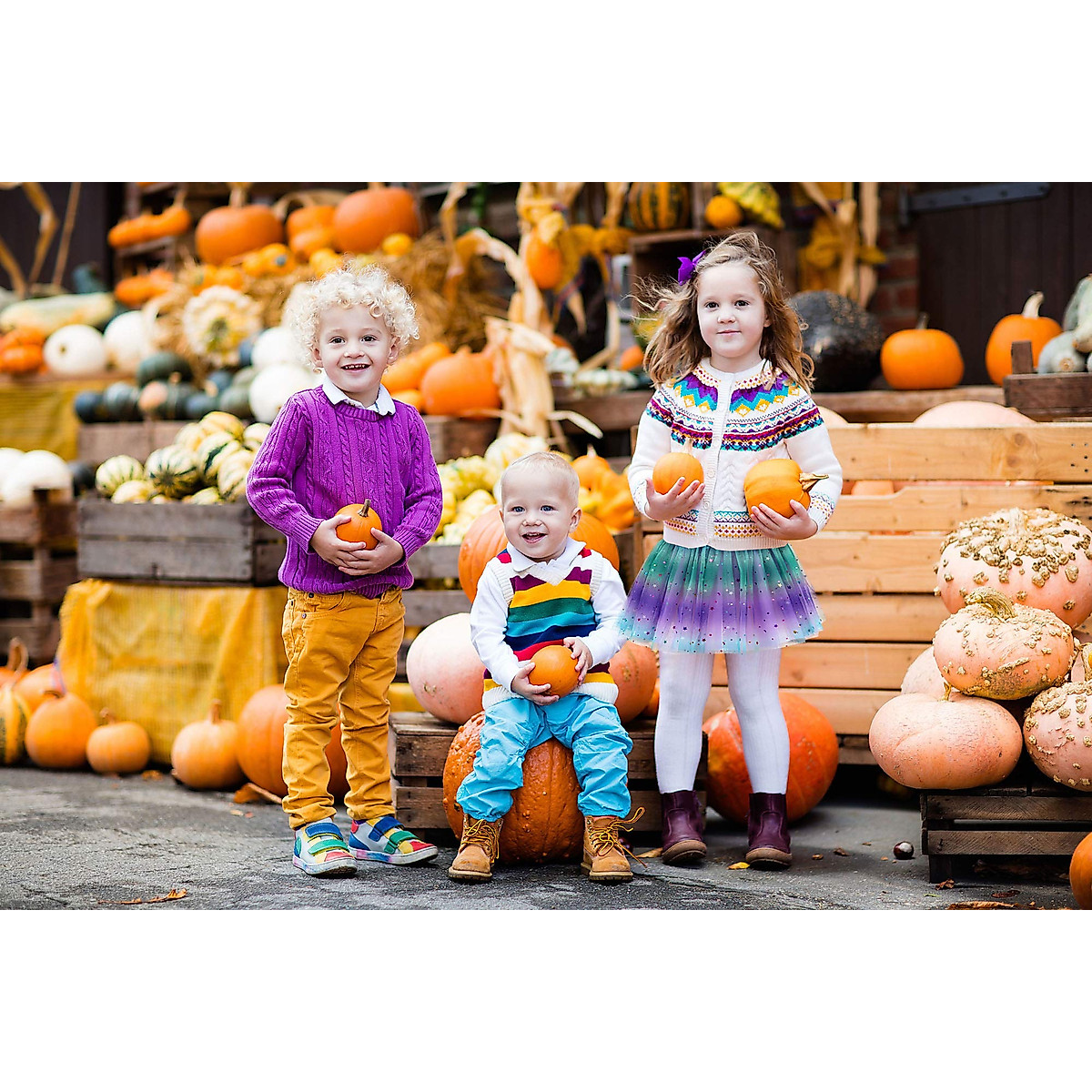 Girls Tutu Skirt 2 Pack Tutus for Girls Rainbow Ballet Tutu Toddler Tutu Skirt for 6-18 Months, Pink+Purple