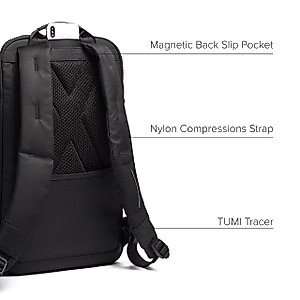 Tumi Men's Tahoe Finch Backpack, Black, One Size