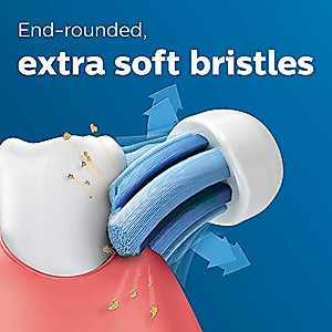 Philips Sonicare Genuine G2 Optimal Gum Care Replacement Toothbrush Heads, 3 Brush Heads, White, HX9033/65