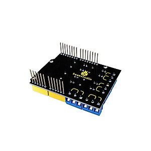 KEYESTUDIO 4 Channel Relay Shield 5V for Arduino Controller R3 ARM PIC AVR STM32 Raspberry Pi HIGH Level Trigger Relay Module Expansion Board