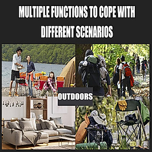 UDANJOVI Small Mini Edc Pocket Knives, Tactical Folding Blade Knives, with Chain Neck Knife Utility Necklace Knife, for Hunting, Survival, Camping,Everyday Carry, Key Accessories