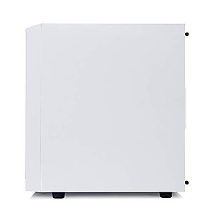 Silverstone SST-PS15W-G (White + Tempered Glass Window) Micro-ATX, Mini-DTX, Mesh Front Panel, Steel Body, Tempered Glass Side Panel