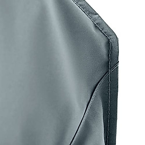 Classic Accessories Storigami Easy Fold Water-Resistant 58 Inch BBQ Grill Cover, Monument Grey