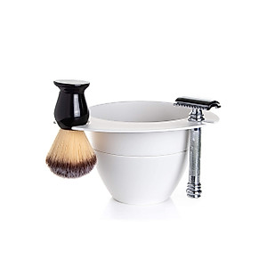 Modular Shaving Bowl by SHAVEBOWL (Made in USA) - White