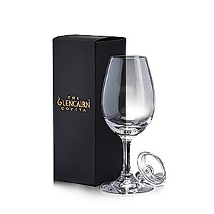 GLENCAIRN WHISKY COPITA GLASS IN GIFT CARTON WITH TASTING CAP