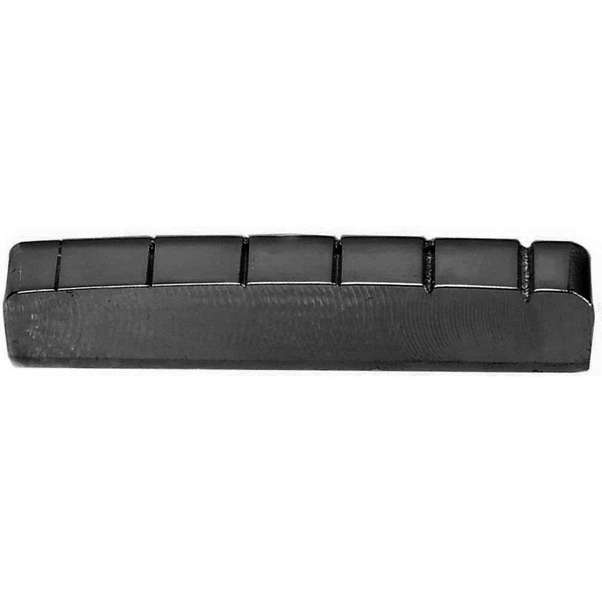 Jiayouy 2Pcs Guitar Nut and Saddle Replacement Music Instrument Parts for 6-String Acoustic Guitar (Black)