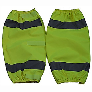 Petra Roc LOG-CE Leg Gaiter Water Proof Oxford 2" Reflective Tape, One Size, Lime
