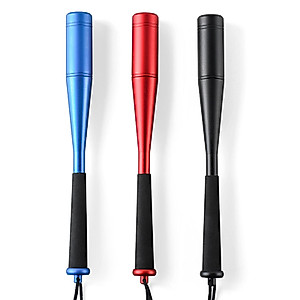 owhelmlqff Fishing Priest Fish Whacker Hammer Stick Accessories Wear-Resistant for Fisherman Black