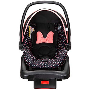 Disney Light 'N Comfy 22 Luxe Infant Car Seat, Minnie Confetti
