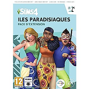 SIMS 4 ILES PARADISIAQUES CIAB - PC CD