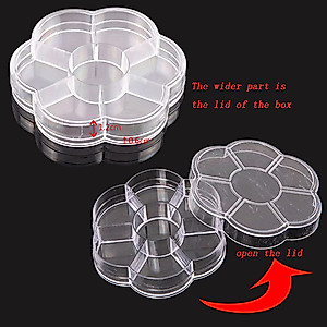 3000Pcs 1 Box Pearls Beads Round Flatback Imitation Half Loose Beads Gem Assorted Sizes 2/3/4/5/6/8/10MM for DIY Scrapbooking Crafts(Gold)