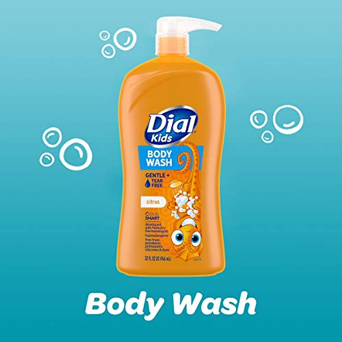 Dial Kids Body Wash, Citrus, 32 fl oz