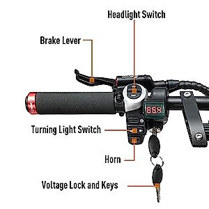TEEWING X5 60mph Electric Scooter for Adults, Electric Scooters with 6000W Dual Motor, Up to 75Miles Range, Adult Scooter with Dual Hydraulic Brakes, Folding Scooter with 11'' Off-Road Tires