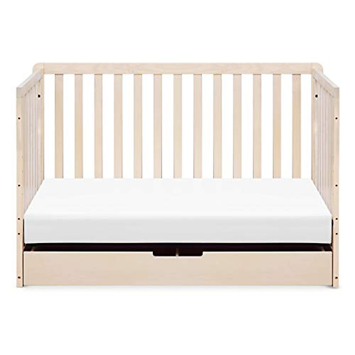 Carter's by DaVinci Colby 4-in-1 Convertible Crib with Trundle Drawer in Washed Natural, Greenguard Gold Certified, Undercrib Storage