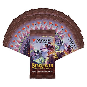 Magic: The Gathering Strixhaven Japanese Set Booster Box | 30 Packs (360 Magic Cards)
