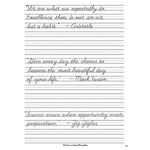 Cursive handwriting workbook for Adults: Learn to write in Cursive, Improve your writing skills & practice penmanship for adults