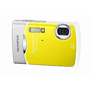 Olympus Stylus 850SW 8MP Digital Camera with 3x Optical Zoom (Yellow)