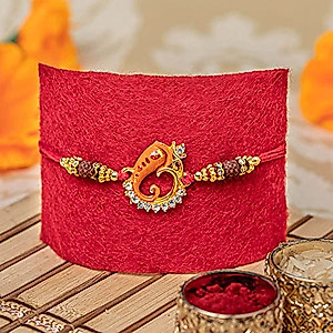 TIED RIBBONS Rakhi for Brother with Gift | Rakhi Set of 2 | Rakhi Card | Roli Chawal Tika - Rakhi Thread | Raksha bandhan Rakhi Bracelet for Brother | Bhai Rakhi Gifts for Brother