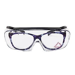 SAFE HANDLER BISON LIFE Duarte Premium Over The Glass Safety Glasses; ANSI Z87.1 Impact Resistant Polycarbonate Wraparound Lenses, with Anti-Fog & Anti-Scratch, UV400 Protection