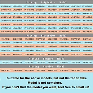 Virego 297250000 297309000 Refrigerator Evaporator Fan Motor, Fan Motor with Wiring Harness, Compatible with Frigidaire Refrigerator, Replaces 216934100 216914200, Easy to Install, One Year Warranty
