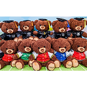 Just Play Purpose Toys HBCyoU Clark 10-inch Snuggly Graduate Teddy Bear, Graduation Gifts, Stuffed Animals and Toys for Kids Ages 3+