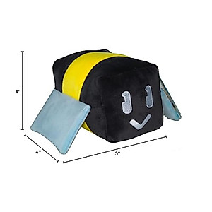 Bee Swarm Collectible Plush Stuffed Animal Toy - 3.5” Basic Bee Plushie (Series 1)