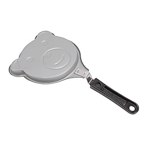 TOPINCN Mini Egg Pan, Nonstick Egg Frying Pan Omelet Pan Innovative Korean Breakfast Pot DIY Mini Breakfast Pan Small Egg Pancake (Bear)