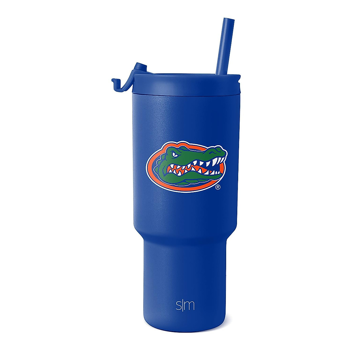Simple Modern Officially Licensed Collegiate Florida Gators 30 oz Tumbler with Flip Lid and Straws | Insulated Cup Stainless Steel | Gifts for Men Women | Trek Collection | University of Florida