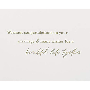 Papyrus Wedding Card (Wishes For A Beautiful Life)