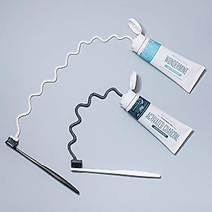 Schmidt's toothpaste with Vitamins and Botanical Extracts, Wondermint, Helps Whiten Teeth, Fluoride Free 4.7 oz 6 Count