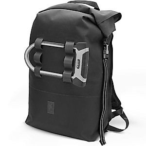 Chrome Industries Urban Ex 2.0 Rolltop Backpack- 15" Laptop Bag, Waterproof, 30 Liter, Black