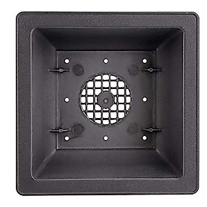 ZOENHOU 20 PCS 4.7 Inch Bonsai Training Pots, Square Plastic Bonsai Training Pots with Deep Humidity Trays, Bonsai Plants Growing Pot for Garden, Yard, Office, Living Room, Balcony