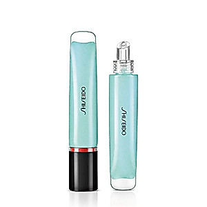 Shiseido Shimmer GelGloss, Hakka Mint 10 - High-Shine Lip Gloss for Mirror-Like Crystalline Finish - 12-Hour Hydration - Weightless & Non-Sticky