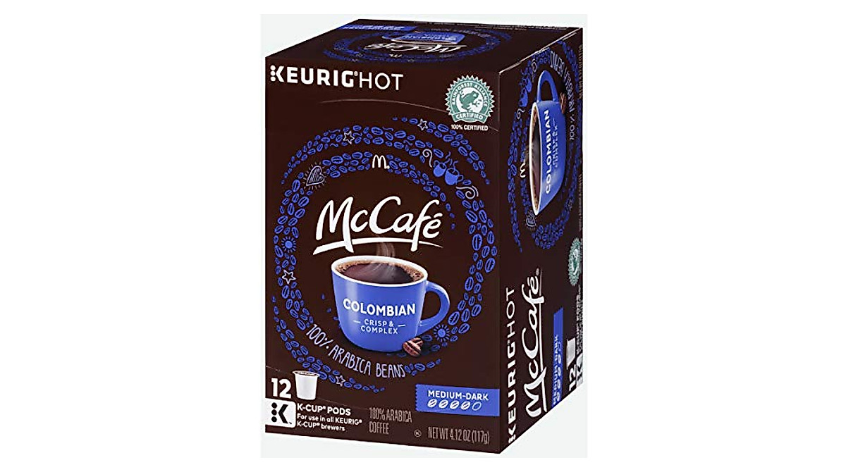 McCafe Colombian K-Cups: 12-Count Keurig Coffee Pods