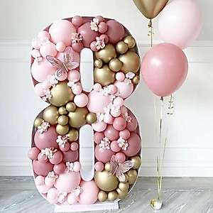 100pcs Dusty Pink Balloons 18 inch +12 inch +10 inch +5 inch Latex Party Rose Pink Balloon Birthday Balloons Baby Shower Decorations Wedding Balloons bulk