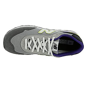 New Balance Men's 515 V3 Sneaker, Rain Cloud/Lemonade, 8