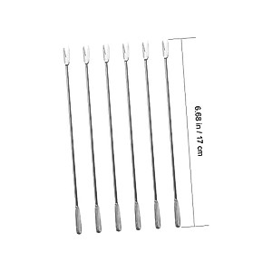 GANAZONO 12pcs Set Eating Crab Tool Set Serving Utensils Set Stainless Steel Forks Kitchen Utensil Sets Stainless Steel Crab Tools Metal Seafood Crackers Crab Eating Tools Seafood Fork Tool