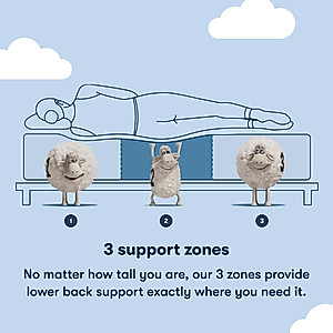 Serta Sleeptrue Firm 11" Queen Hybrid Mattress in a Box, Cooling, Breathable, and Pressure Relieving - 100 Night Trial, CertiPUR-US Certified and 10 Year Limited Warranty