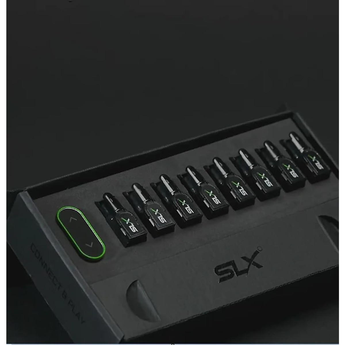 SwingLogic SLX MicroSim – Basic Pack (No SwingStick) - Formerly Tittle X - Home Golf Simulator 2022 E6 Connect Edition - Indoor Golf Game (Compatible with iOS and PC)