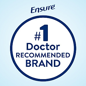 Ensure Max Protein Nutrition Shake Liquid, with 30g of Protein, 1g of Sugar, High Protein Shake, Creamy Peach, 11 fl oz - Pack of 12