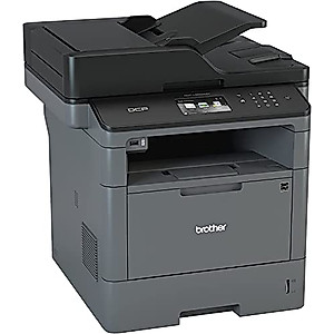 Brother Monochrome Laser Printer, Multifunction Printer and Copier, DCP-L5500DN, Flexible Network Connectivity, Duplex Printing, Mobile Printing & Scanning, Amazon Dash Replenishment Ready (Renewed)